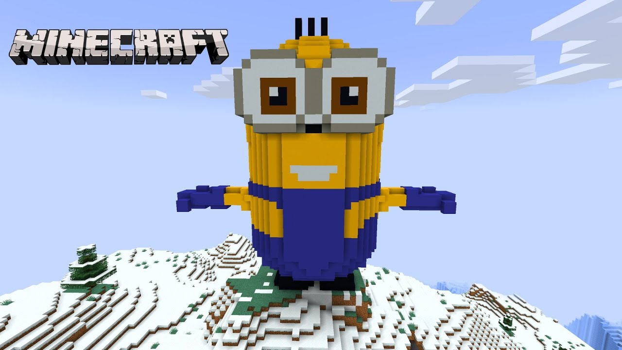 Minecraft MINION BUILD - YouTube