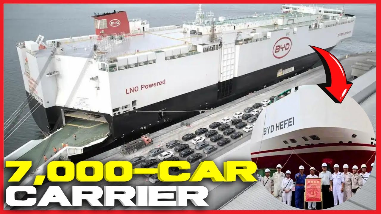 BYD Launches Second 7,000-Car Carrier to Accelerate Global EV Expansion ...