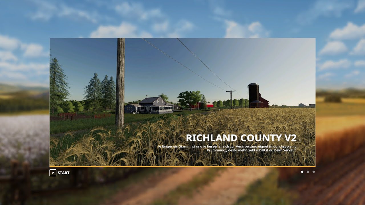 FS19 Richland County Fly Thru - YouTube