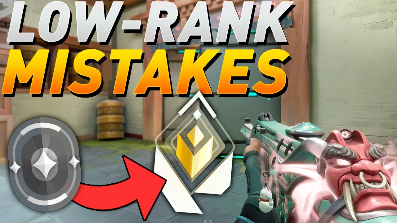 VALORANT - 5 Mistakes LOW-RANK Players Make (CLIMB RANKS FASTER) - YouTube