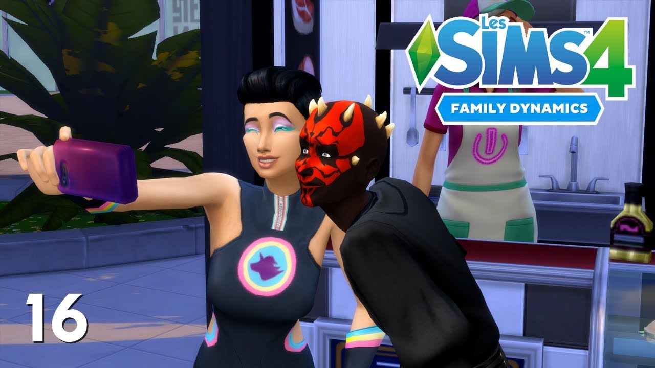CONVENTION GEEK // Les Sims 4 : Family Dynamics Challenge #16 - YouTube