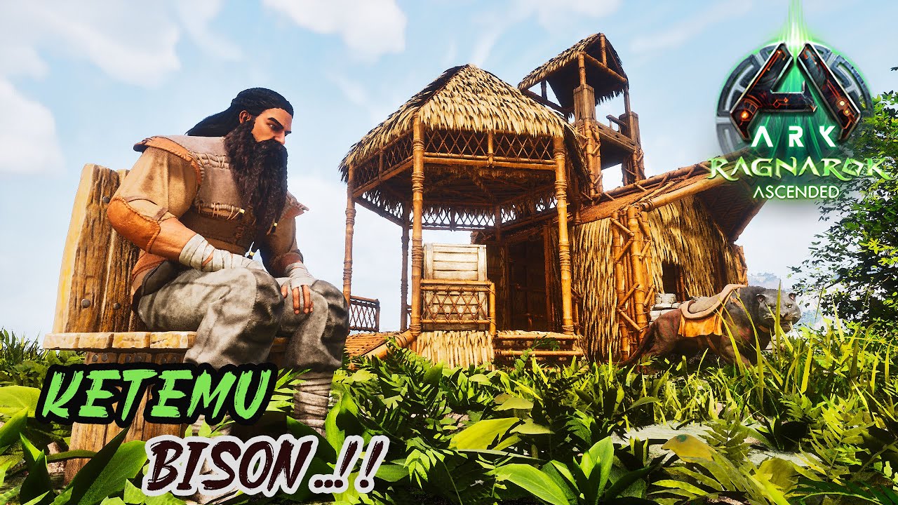 AKHIRNYA KETEMU DINO BARU BISON... ️ ARK Survival Ascended RAGNAROK ...