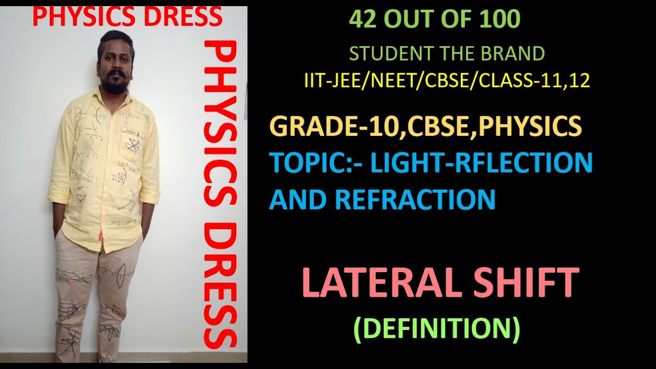LATERAL SHIFT-42#physics #light - YouTube