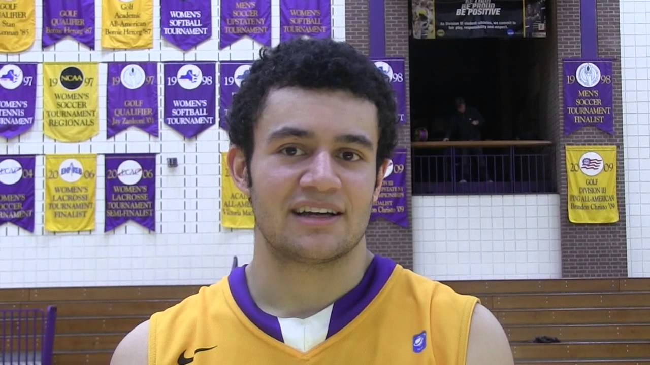 Elmira College Men's Basketball Post Game Interview with Neil Randolph ...