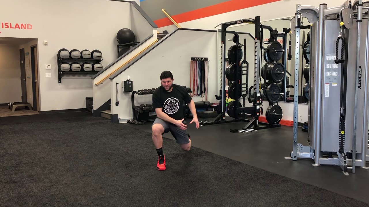 Matthew Ibrahim | Low Split Stance Chop & Lift - YouTube