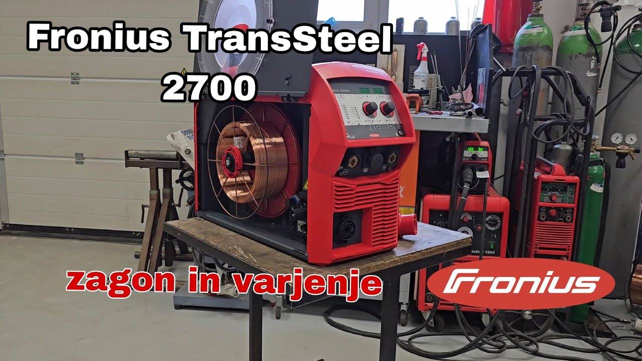 Fronius TransSteel 2700 - YouTube