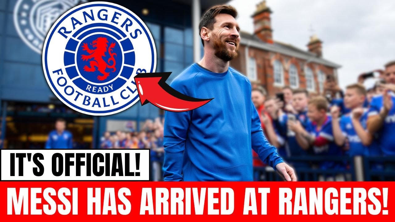 MESSI at IBROX? Argentinian LEGEND spotted in GLASGOW! | rangers fc ...