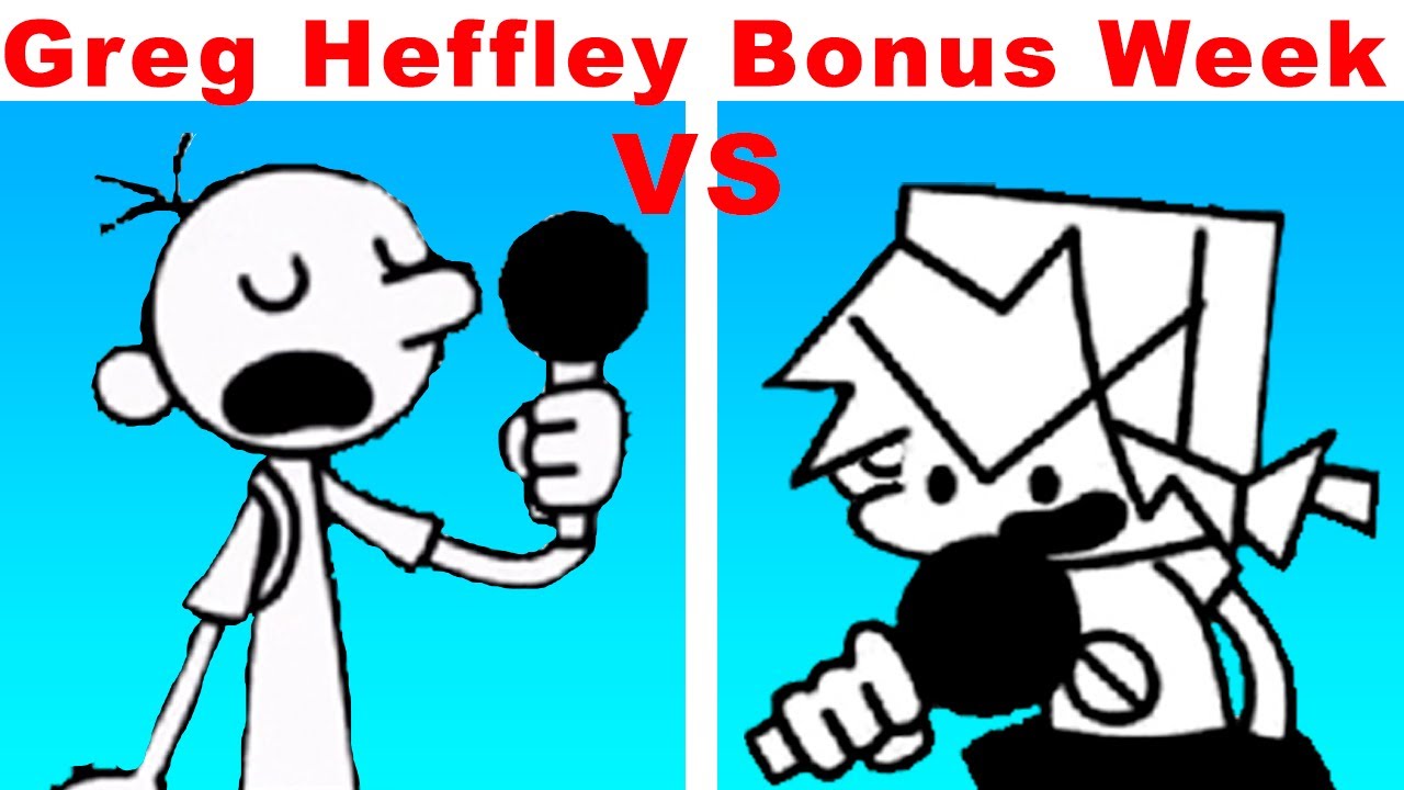 Friday Night Funkin vs Greg Heffley - Bonus Week (TFAF/FNF Mod/HARD ...