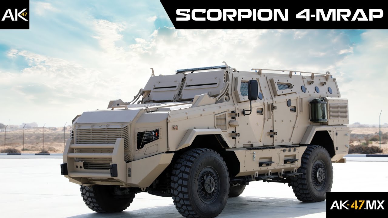 SCORPION 4-MRAP – BY STREIT GROUP - AKTUELLE SA DE CV - YouTube