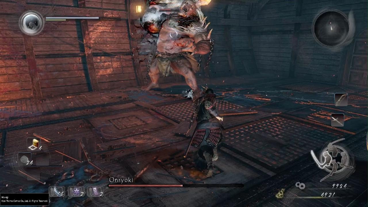 Nioh Boss Fight - Onryoki - YouTube