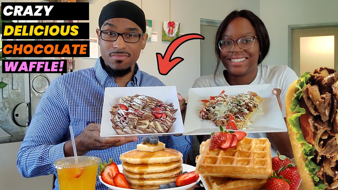 Look At These DELICIOUS Fruit Chocolate Covered Waffles, Philly Steak ...