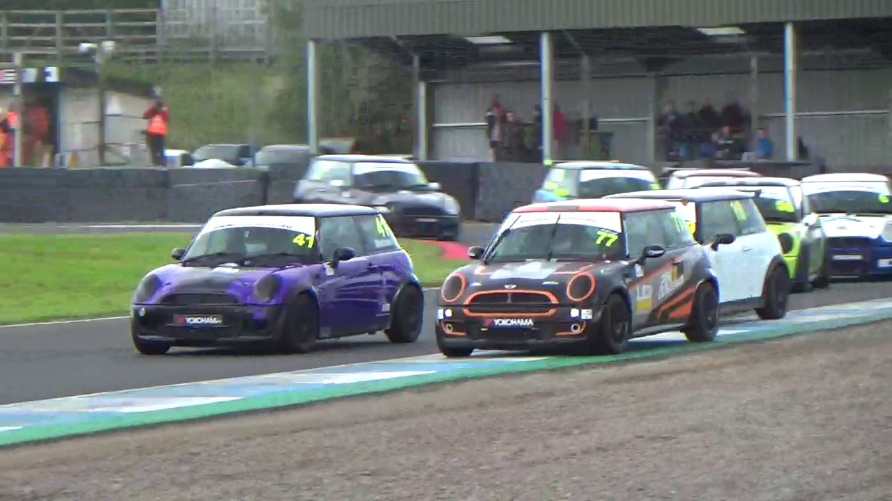 Celtic Speed Mini Cooper Cup Race 1 Knockhill - YouTube