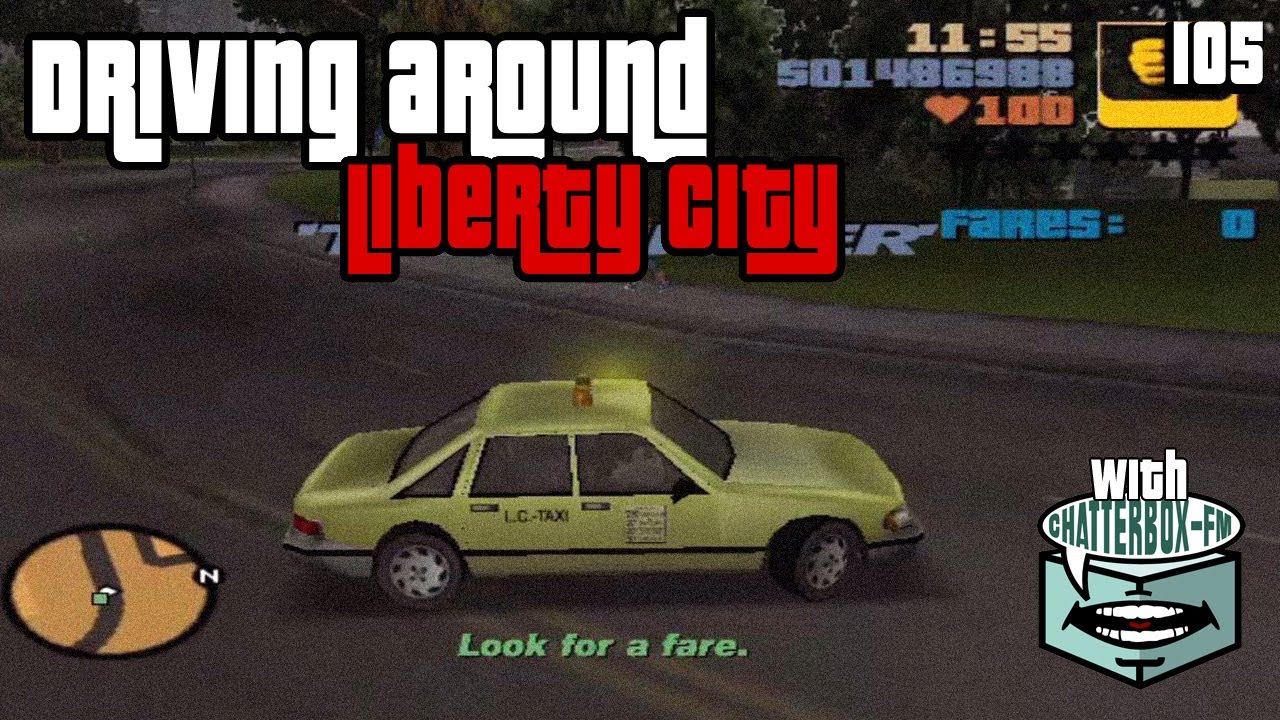Driving a TAXI while listening to Chatterbox FM in GTA III - YouTube