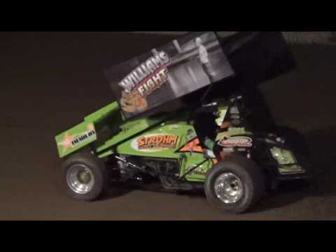 Zach Newlin pace lap in memory of William Nesbit - YouTube