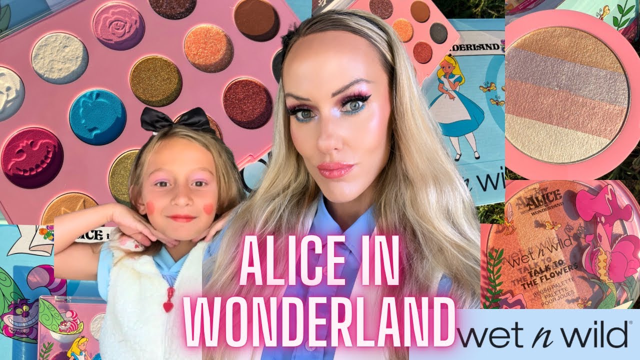 NEW Wet n Wild x Alice in Wonderland Collection | Try On & Avi’s Review ...