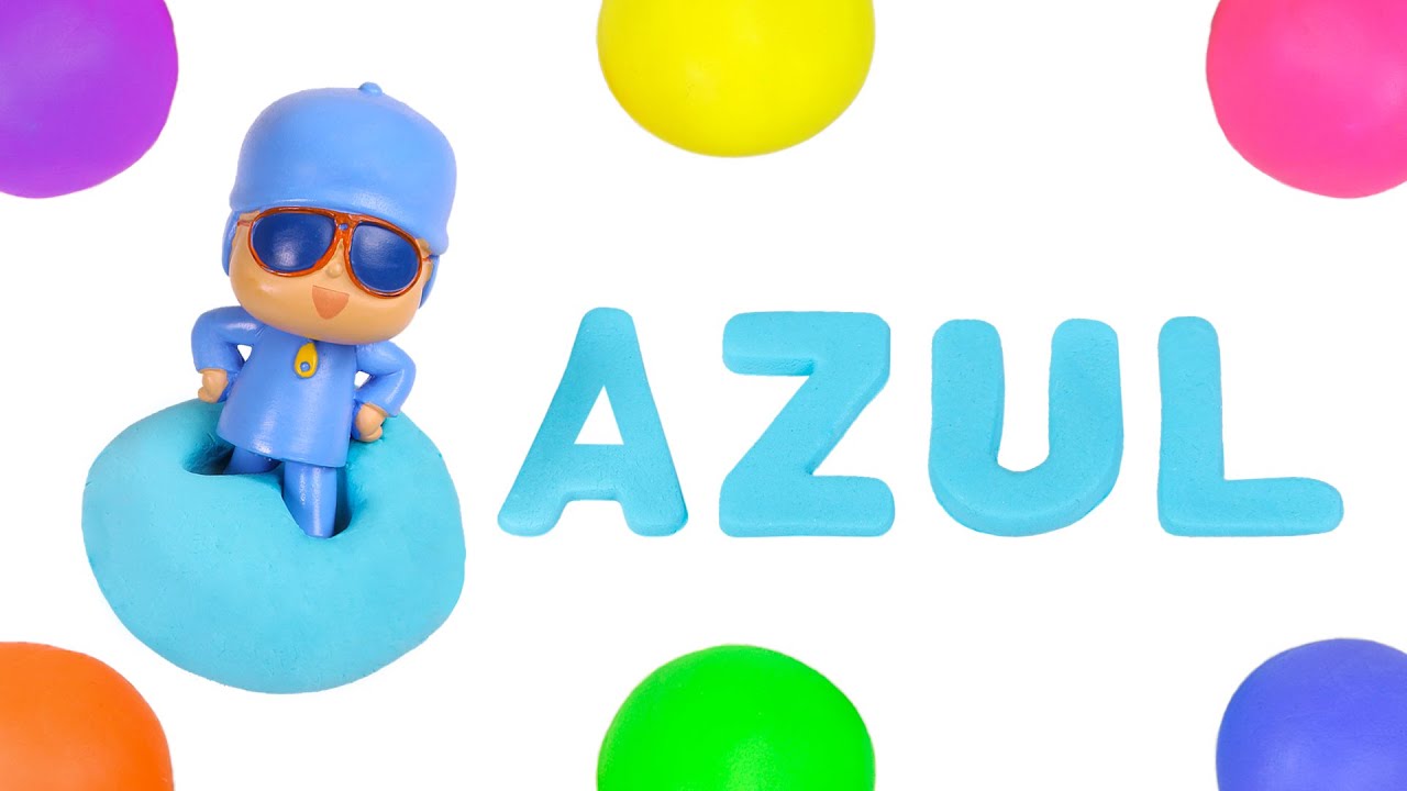 Aprende las LETRAS y los COLORES con POCOYÓ 🌈💙 Manualidades para niños ...