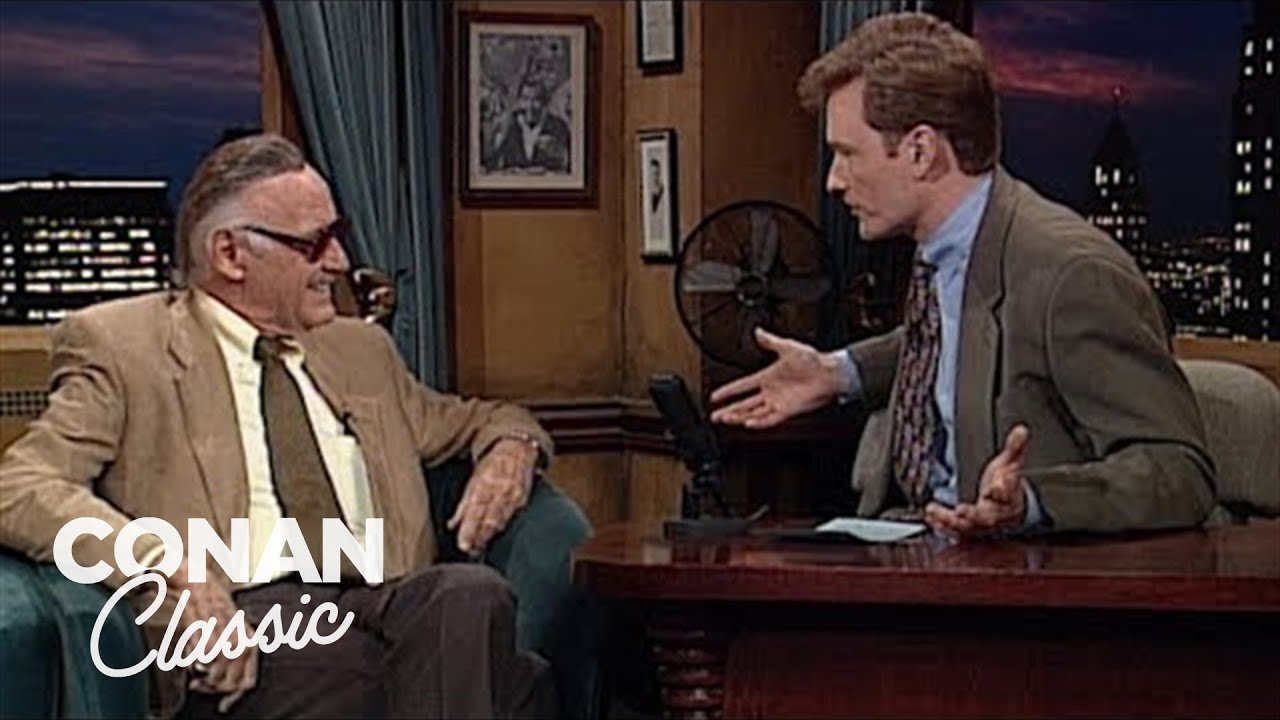 Stan Lee | Late Night with Conan O’Brien - YouTube