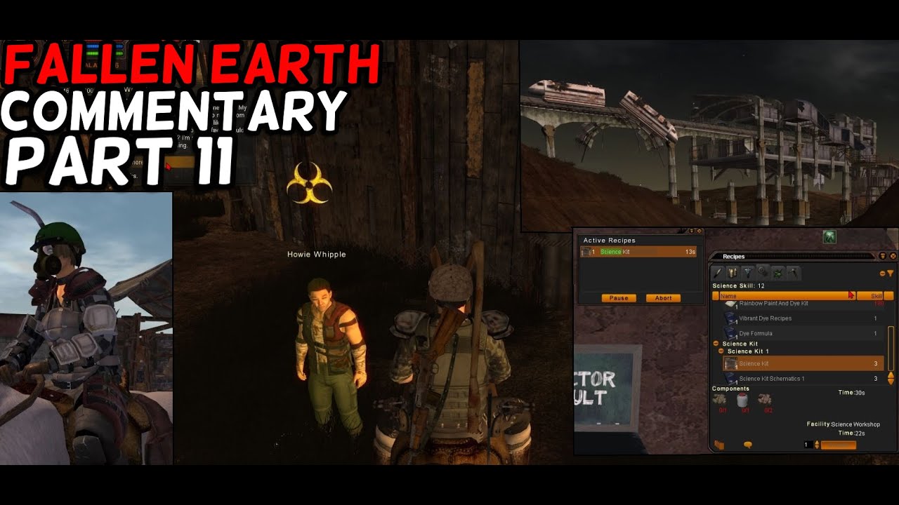 [4K] Fallen Earth (Classic) - Part 11 - Embry Mission: Feeding Habits ...