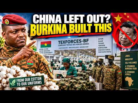 Burkina Faso Just Built Its Own Military Uniform Factory — WITHOUT China