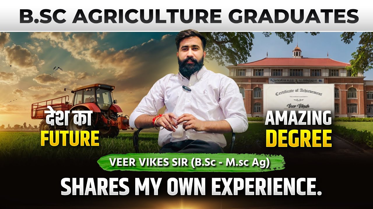 Agriculture Graduates 🎓 My BSc Agriculture Experience: Career Journey ...