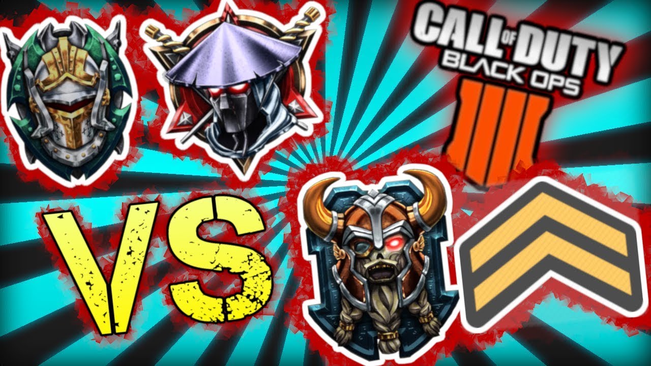 PRESTIGE 1 & 2 VS PRESTIGE 3 & RANK 10!!! - Call of Duty Black Ops 4 ...