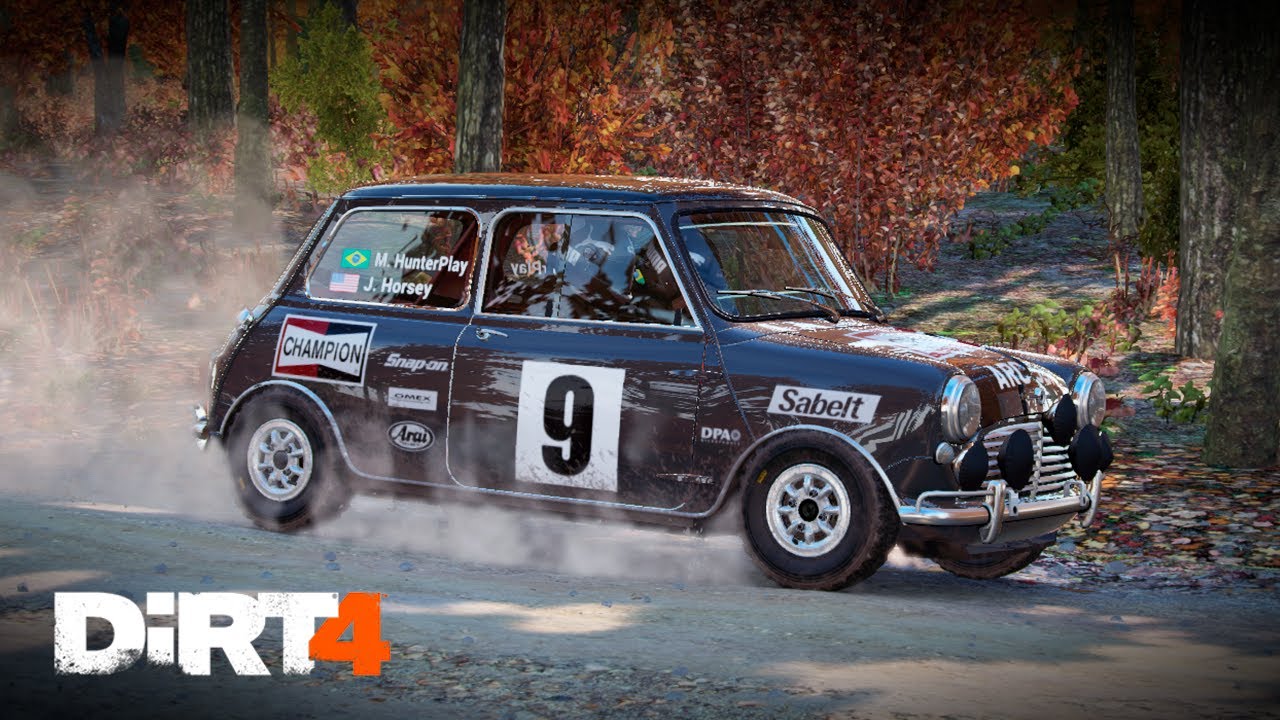 DIRT 4 ♦ MINI COOPER S ♦ HISTORIC RALLY ♦ MICHIGAN, USA [Replay] - YouTube