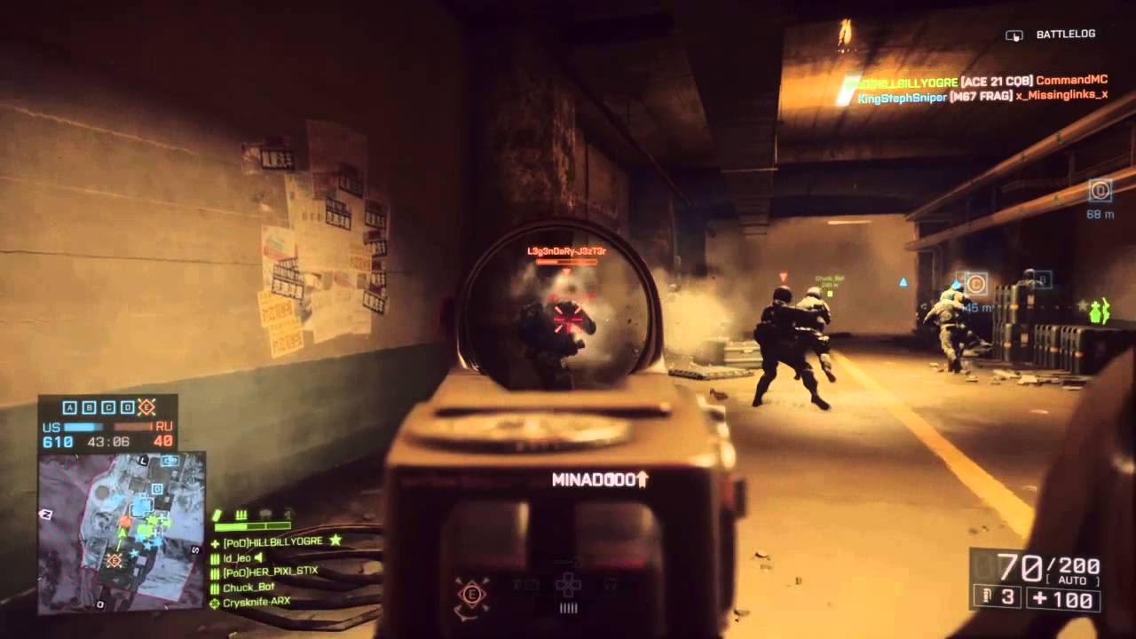 Multikill BF4 - Locker - YouTube