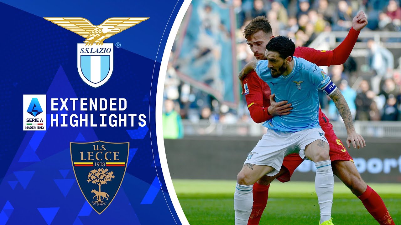 Lazio vs. Lecce : Extended Highlights | Serie A | CBS Sports Golazo ...