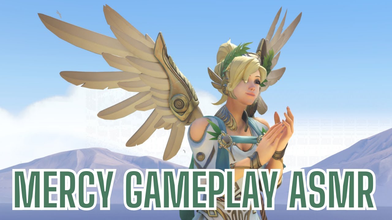 Mercy Gameplay & Keyboard ASMR ♡ PLAT Mercy Gameplay OW2 오버워치2 플레 메르시 ...