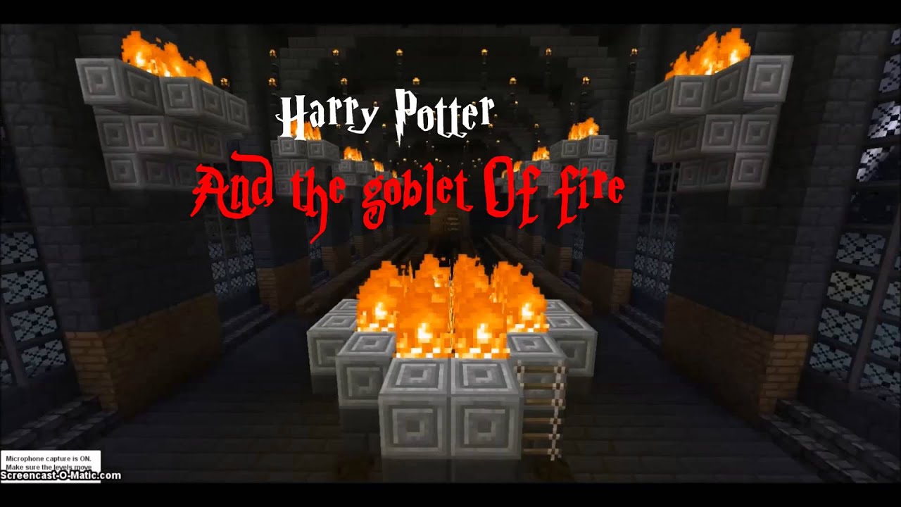 steve potter and the goblet of fire (minecraft adventure map intro ...