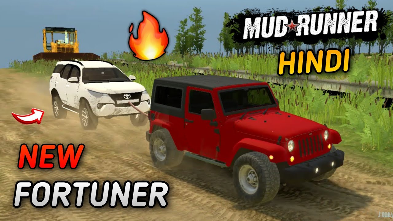 Finally Delivery Of Fortuner With Mahindra Thar | Mudrunner Indian Car Mod Fortuner Mudrunner ...