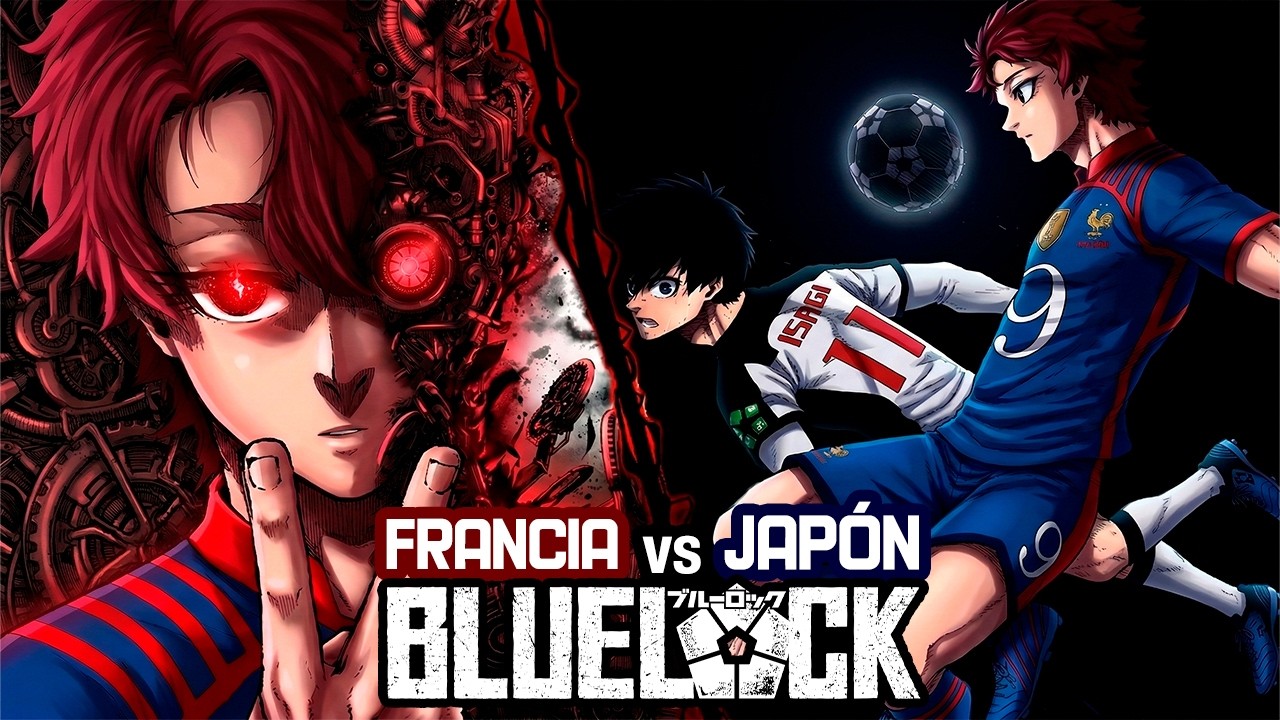 ⚽ HUGO DESTRUYE A ISAGI Y A JAPÓN | Blue Lock Japón vs Francia | FULL ...