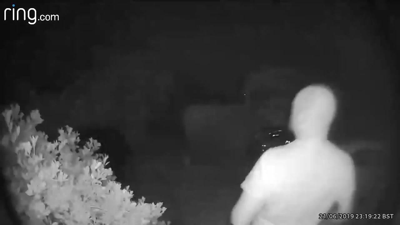 Ghost caught on Ring doorbell! - YouTube
