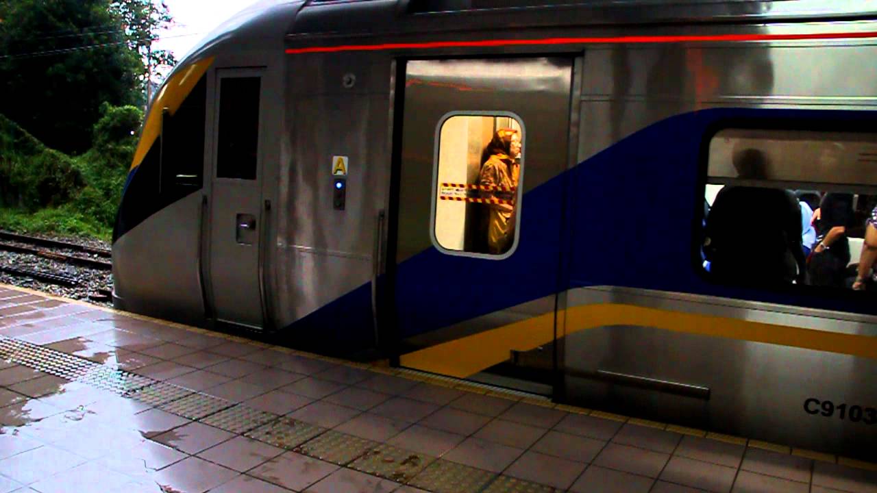 [KTM Komuter] Class 91 EMU ETS Set 02 With '6-Car Komuter' Service ...
