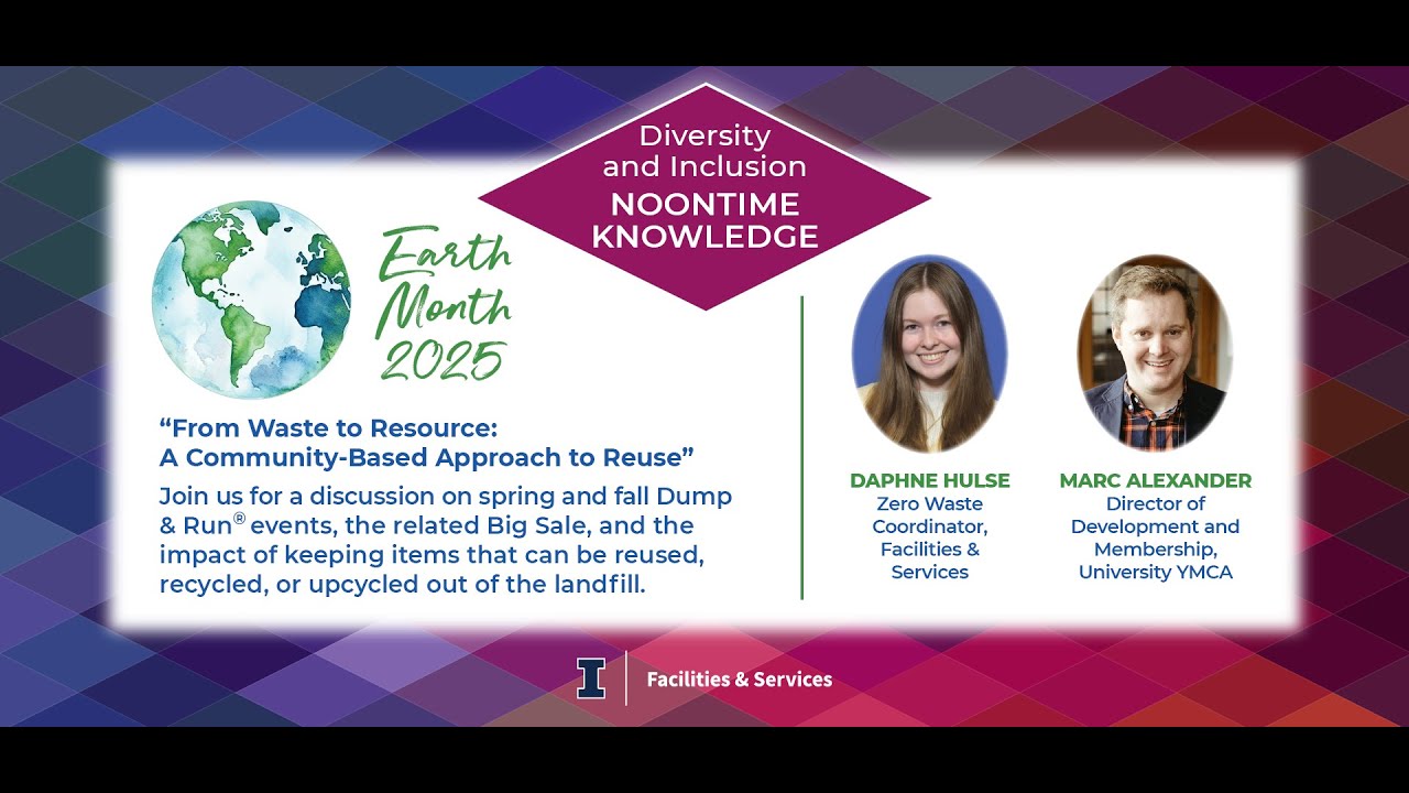 F&S Diversity and Inclusion Virtual Event – Earth Month - YouTube