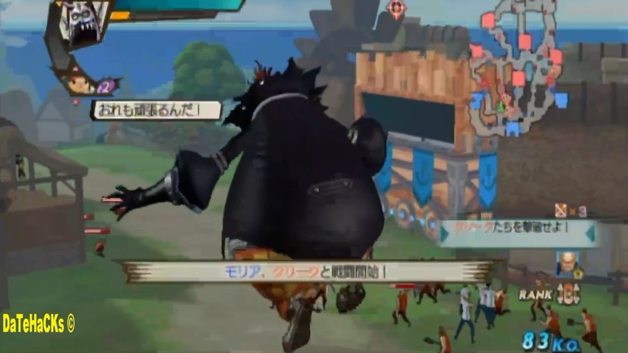 One Piece Pirate Warriros 3 Giant Shadow Asgard Gecko Moriah Gameplay ...