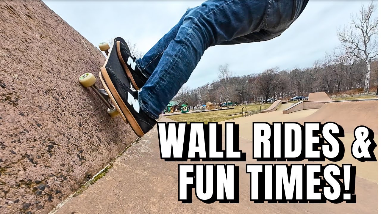 Trying Wall Rides & Just Having Fun on the Skateboard - YouTube