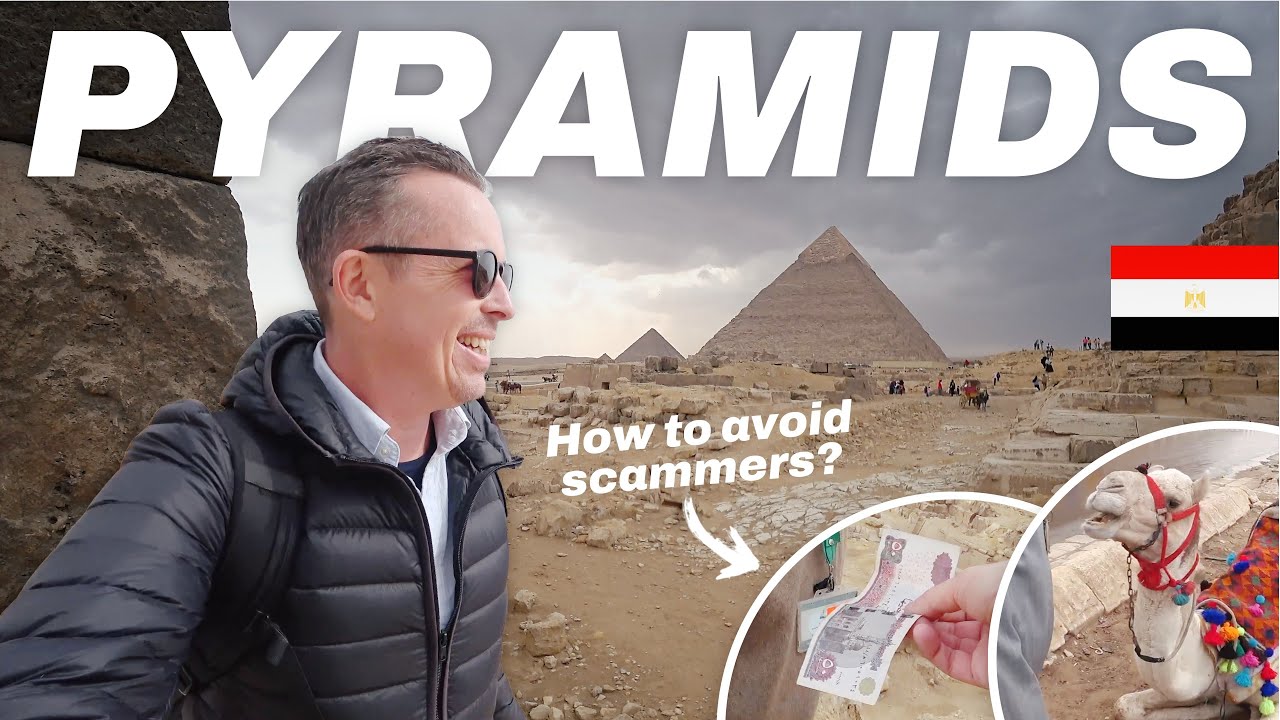 EGYPT 🇪🇬 CAIRO: My EPIC visit of the GIZA PYRAMIDS trying to escape ...