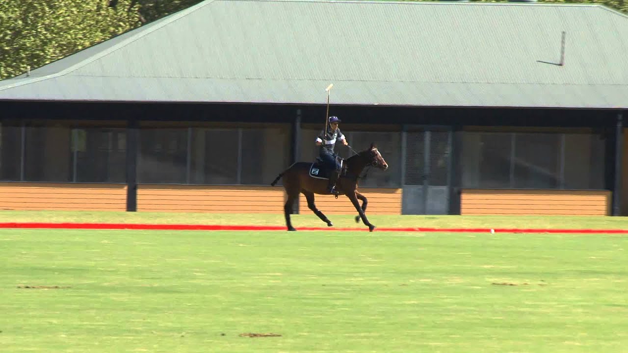 Ben Barham playing polo at Ellerston Polo Club - YouTube