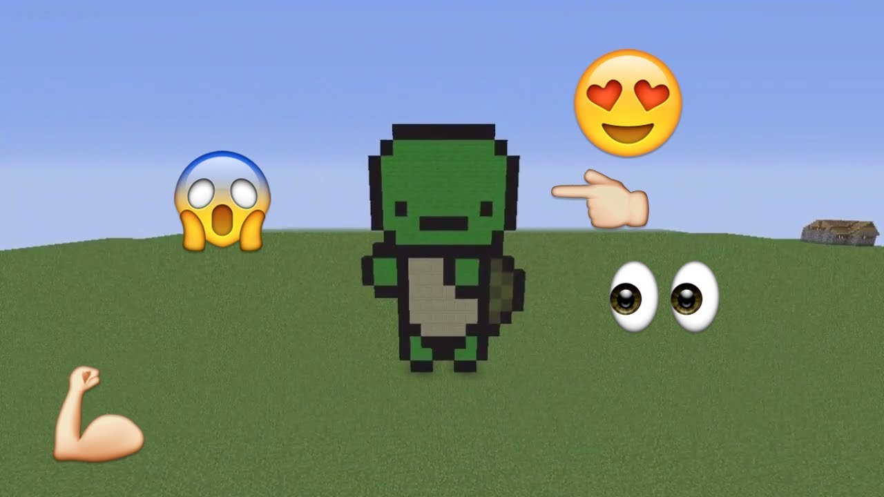 pixel art minecraft tortuga - YouTube