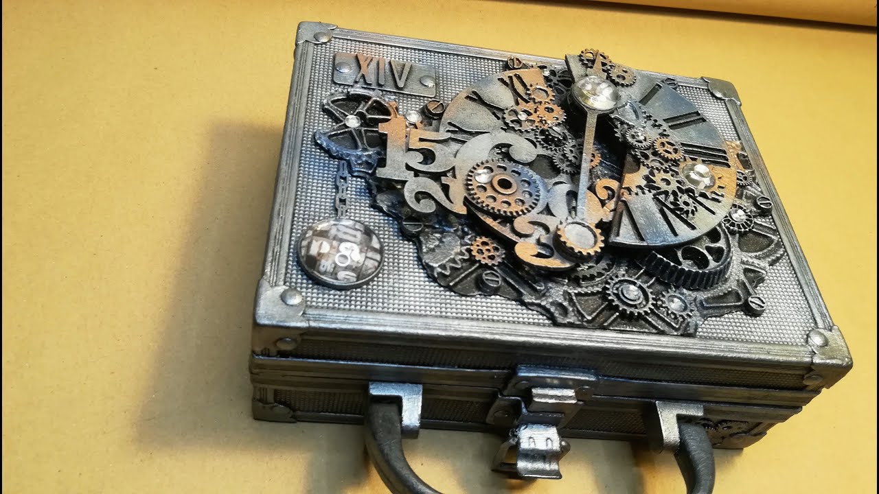 Maleta steampunk - YouTube