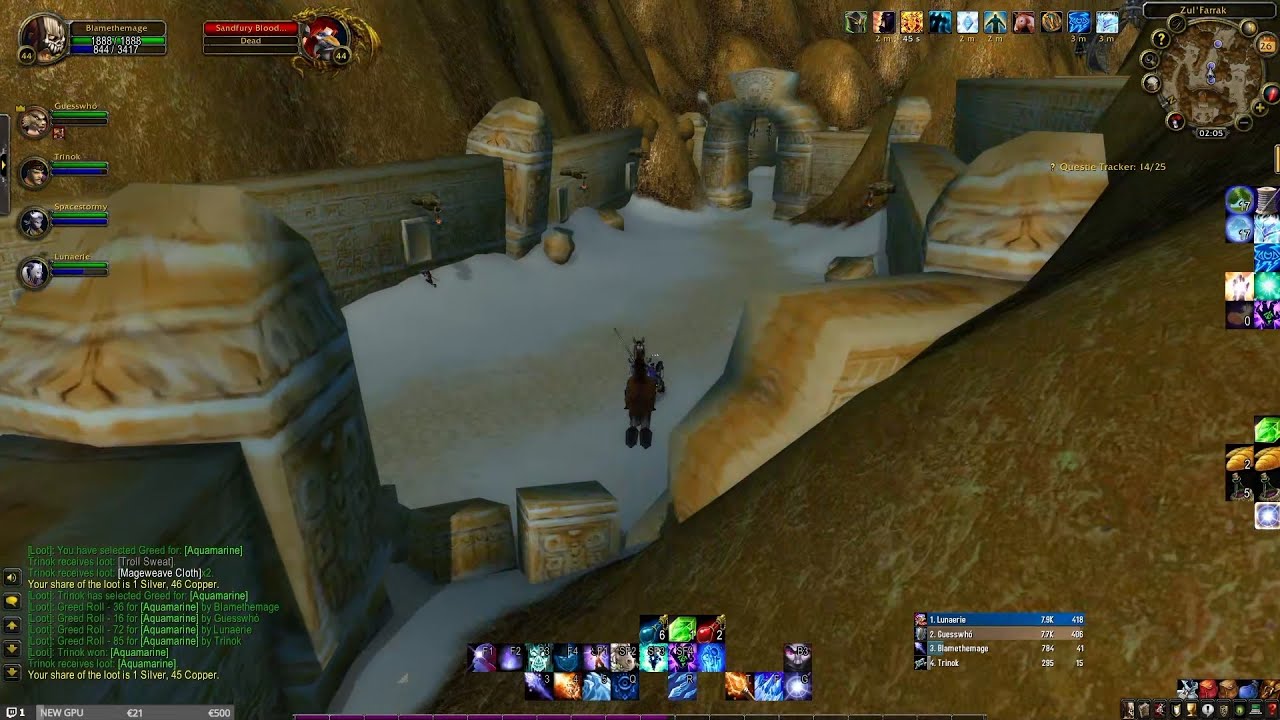 World of Warcraft: WotLK Classic #6 - [41-45] Tanaris and Zul'farrak ...