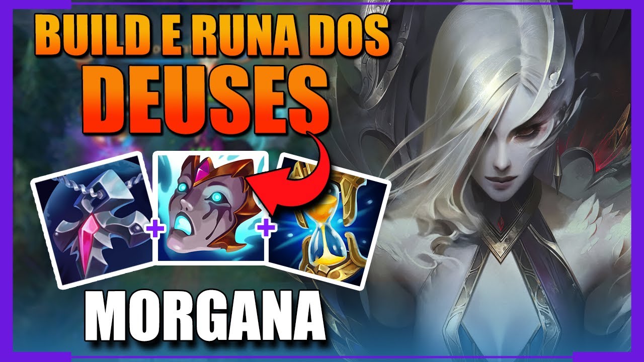 MORGANA SUP É IMORAL! COMO JOGAR DE MORGANA NA S12 - MORGANA RUNAS ...