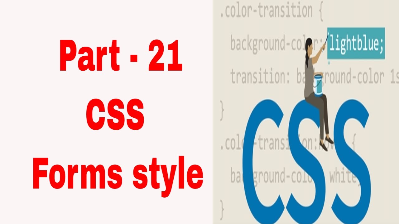 Css Forms Style In Tamil Css Tutorial In Tamil Part 21 Youtube 6109