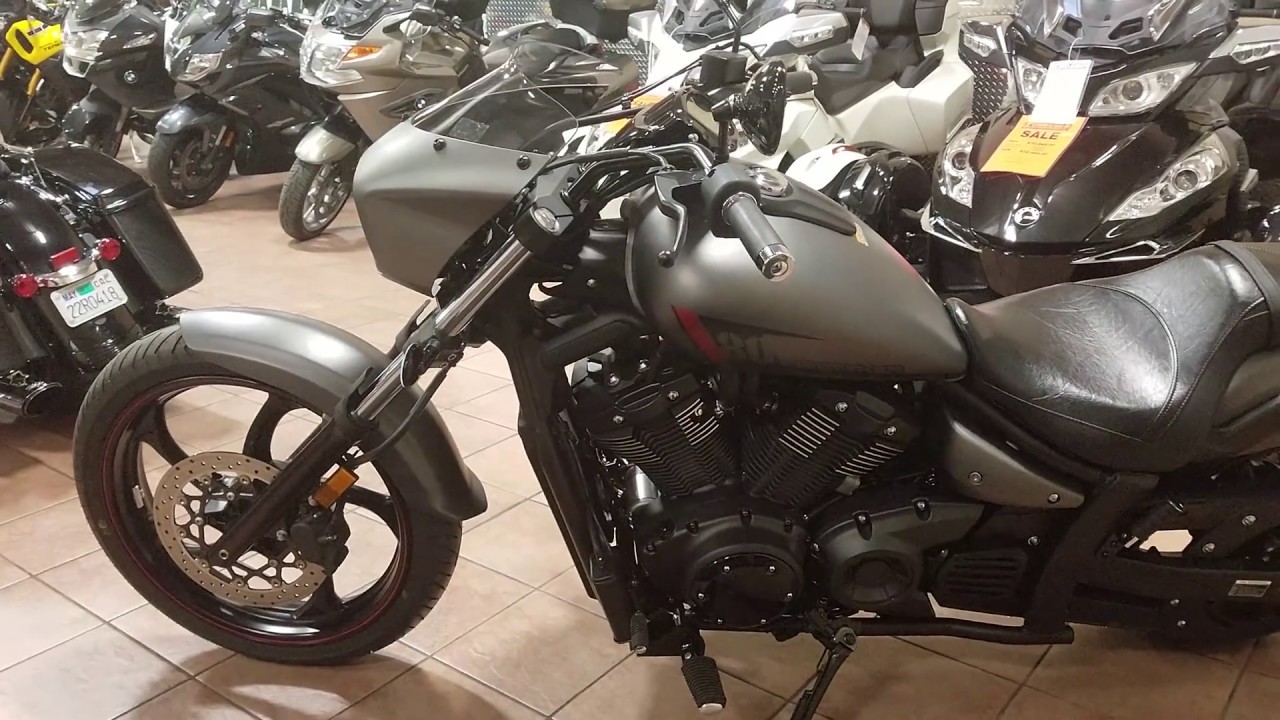 2016 YAMAHA STRYKER BULLET COWL U001226 - YouTube