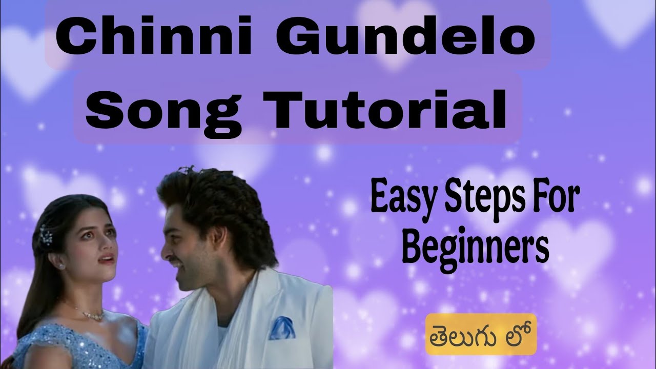 Chinni Gundelo Easy Dance Steps | Andhra King Taluka | Ram Pothineni ...