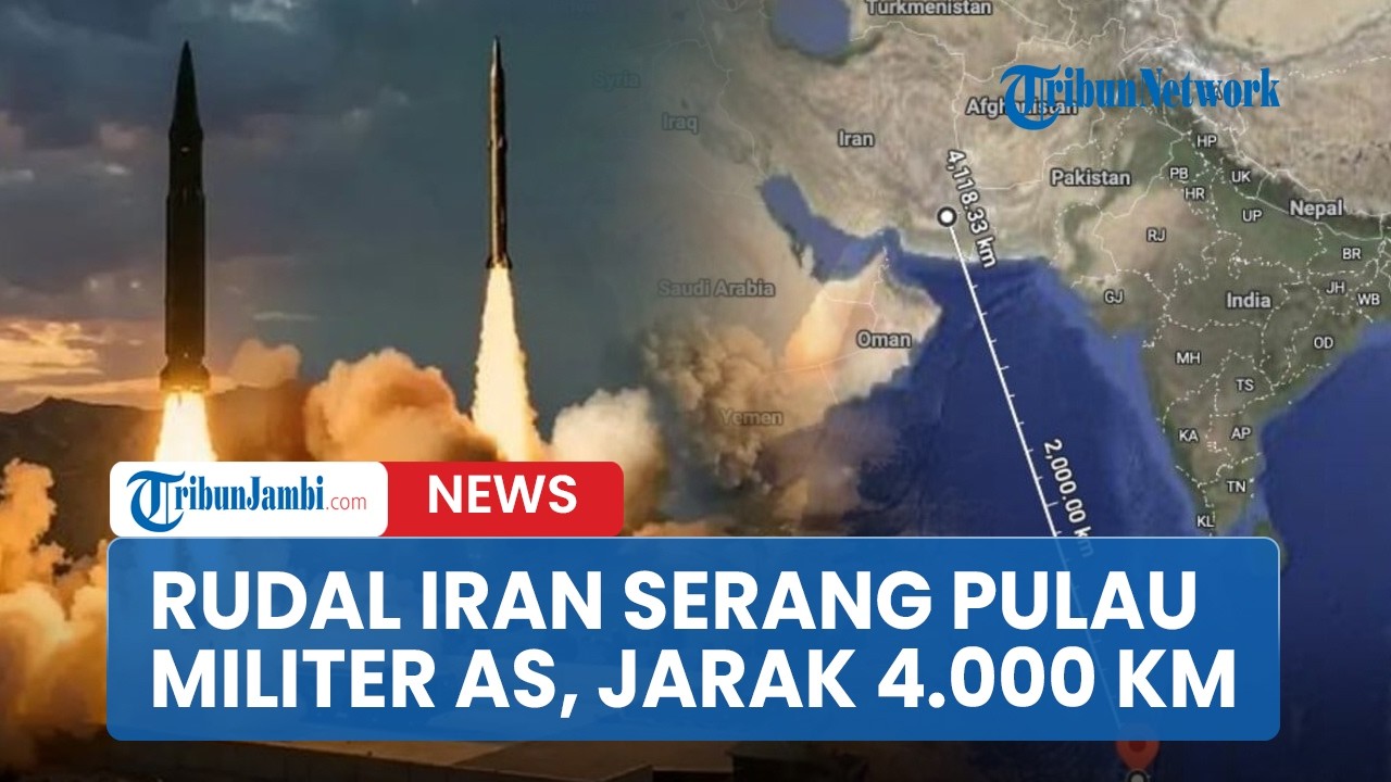 Ngerinya Rudal Iran Jangkau 4.000 Km, AS Semakin Ketar-ketir - YouTube
