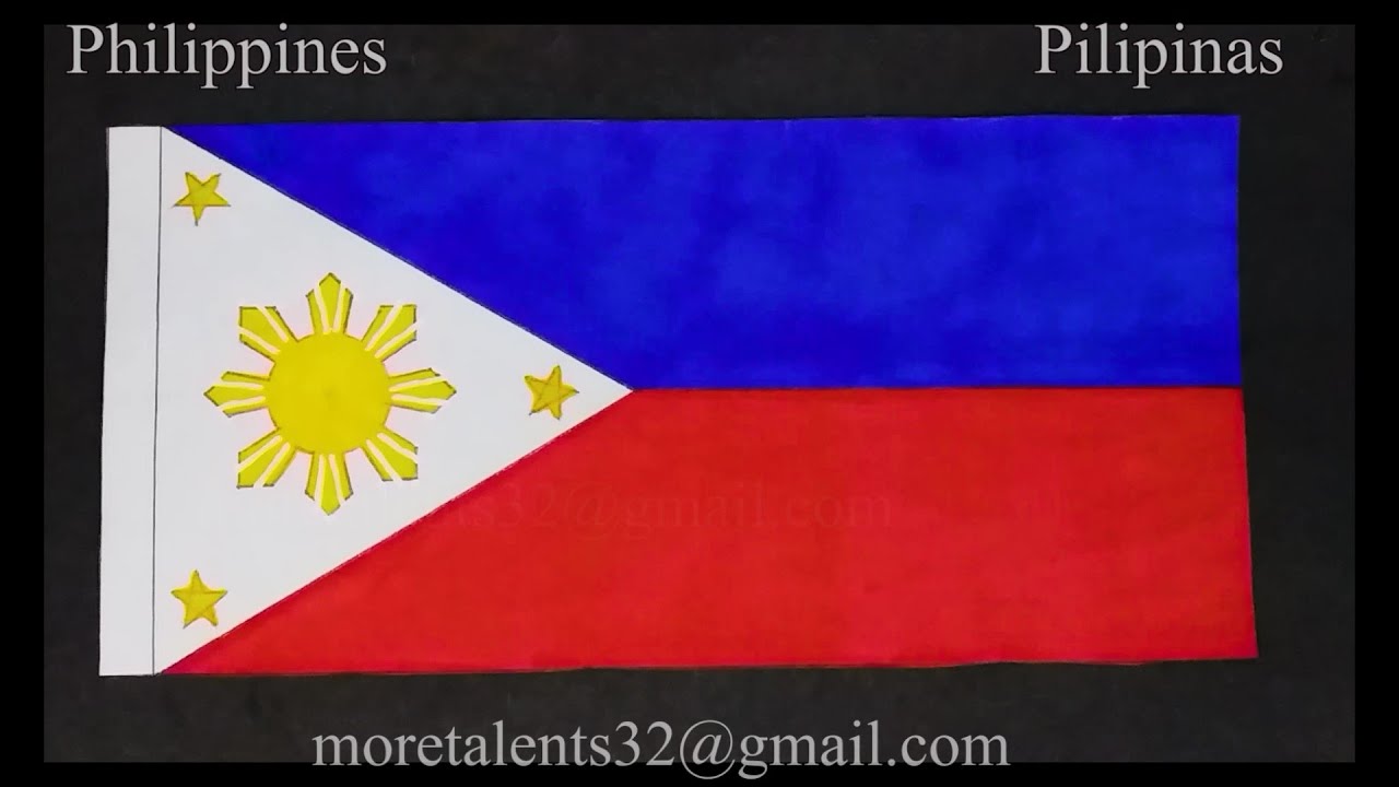 Draw Philippines Paper Flag Proportion papel na watawat ng pilipinas ...