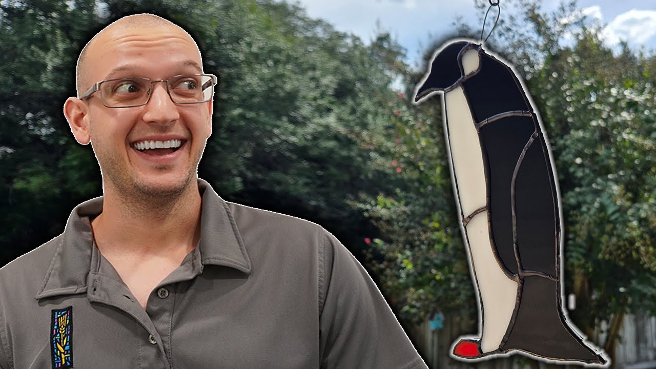 Penguin Beginner Stained Glass Art - DIY Guide 2025 - YouTube