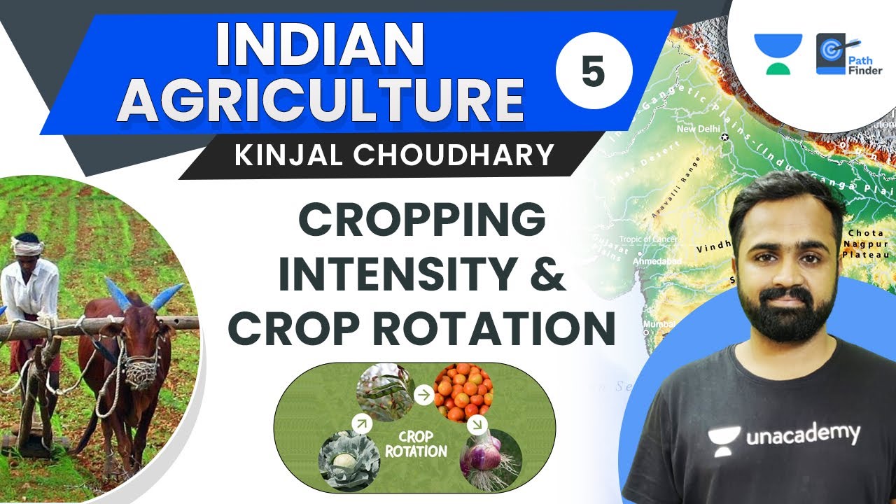 L5: Indian Agriculture | Cropping Intensity & Crop Rotation | Kinjal ...
